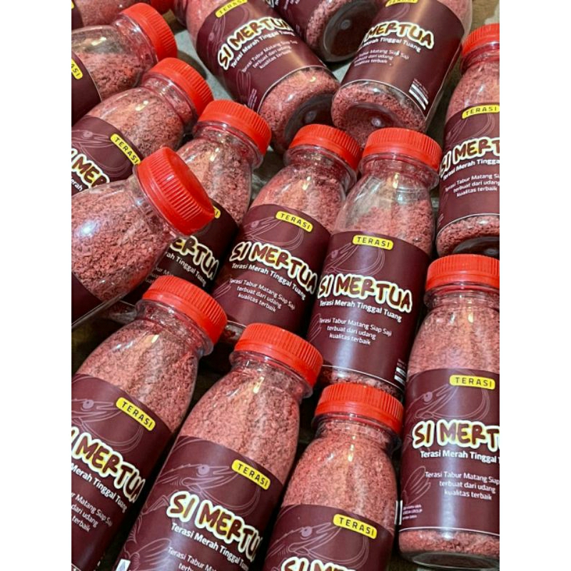 Jual Terasi Merah (Si Mertua) Terasi Merah Tinggal Tuang || Terasi Umma ...