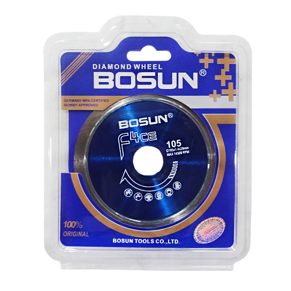 Jual BOSUN Diamond Cutting Blade 4 Inch - Mata Potong Keramik F4CE ...