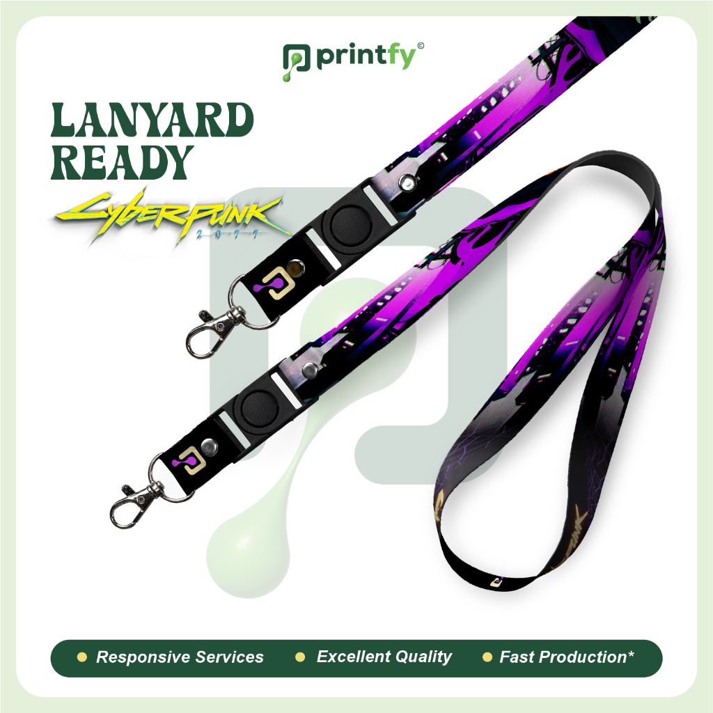 Jual Lanyard Gaming full print 2 sisi ( printfy.id ) | Shopee Indonesia