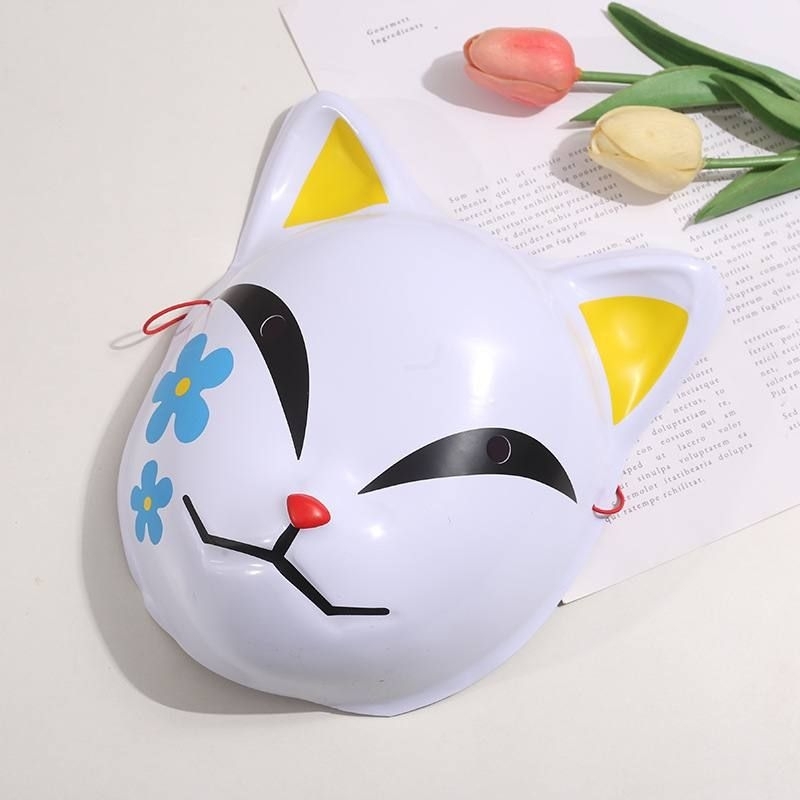 Jual iDk90 Demon Slayer Topeng Anime Cosplay japanese fox mask Rubah ...