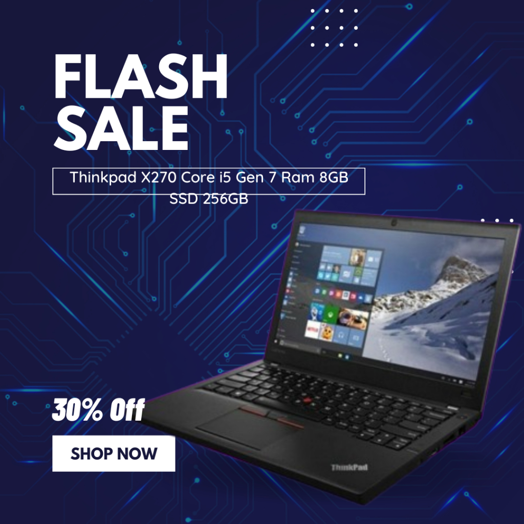 Jual Laptop Lenovo Thinkpad X270 Core i5 Gen 7 Ram 8GB SSD 256GB Bergaransi | Shopee Indonesia