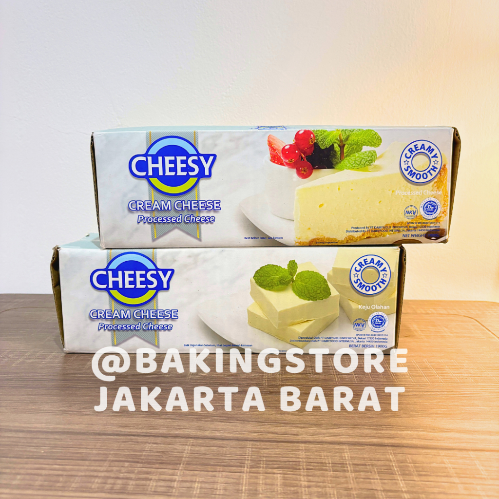 Jual Cheesy Cream Cheese 1,9 kg PROCESSED Cream Cheese | Krim Keju 1900 ...