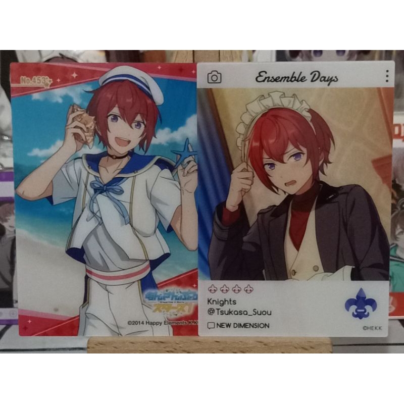 Jual ensemble stars official card emoca suou tsukasa enstars | Shopee ...