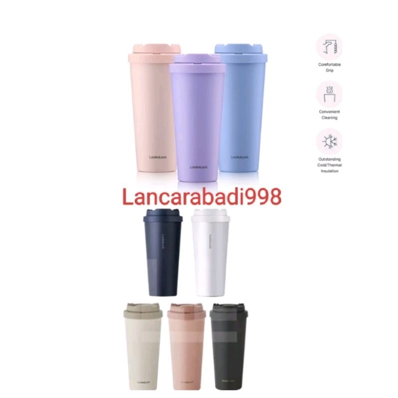 Jual LocknLock one touch clip tumbler 550ml | Shopee Indonesia