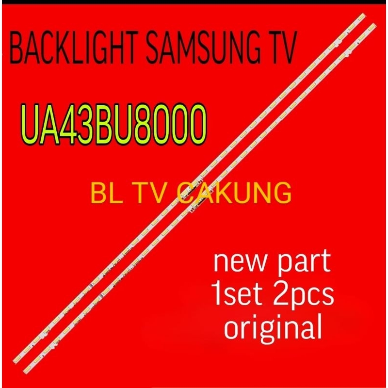 Jual Lampu led bl backlight tv samsung 43bu8000 UA43BU8000 | Shopee Indonesia