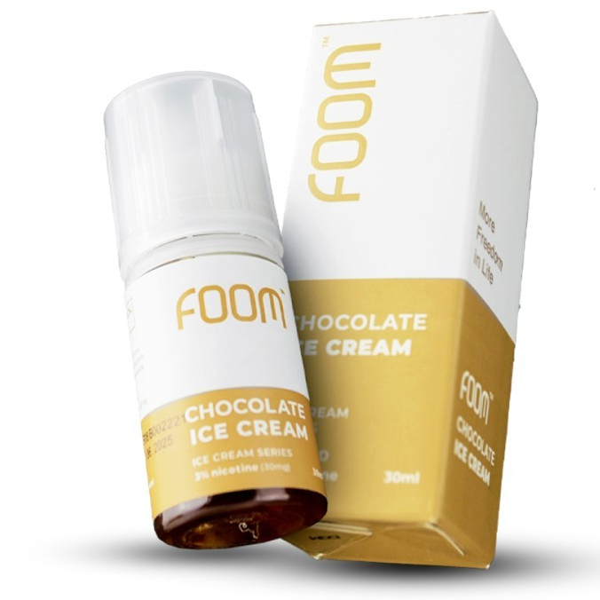Jual Foom CHOCOLATE ICE CREAM Salt Nic 30ML by Foom Lab Global | Shopee ...