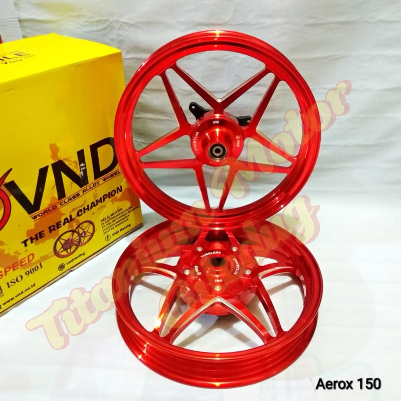 Jual VELG VND RACING GEN 2 AEROX 155 OLD / AEROX 155 NEW | Shopee Indonesia