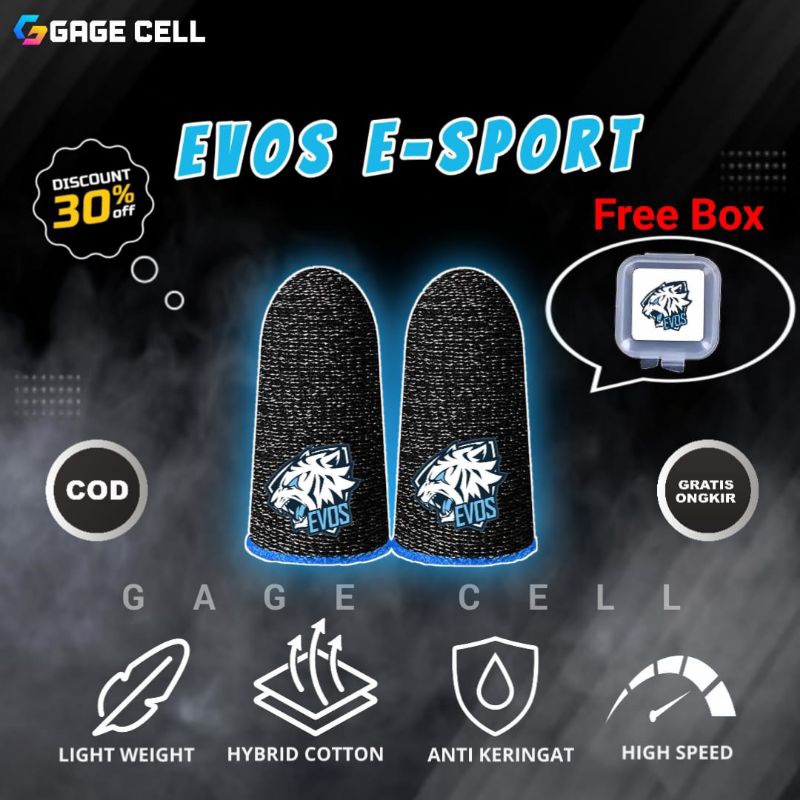 Jual EVOS GRATIS BOX MINI SARUNG GAMING JEMPOL GAME ANTI KERINGAT ...