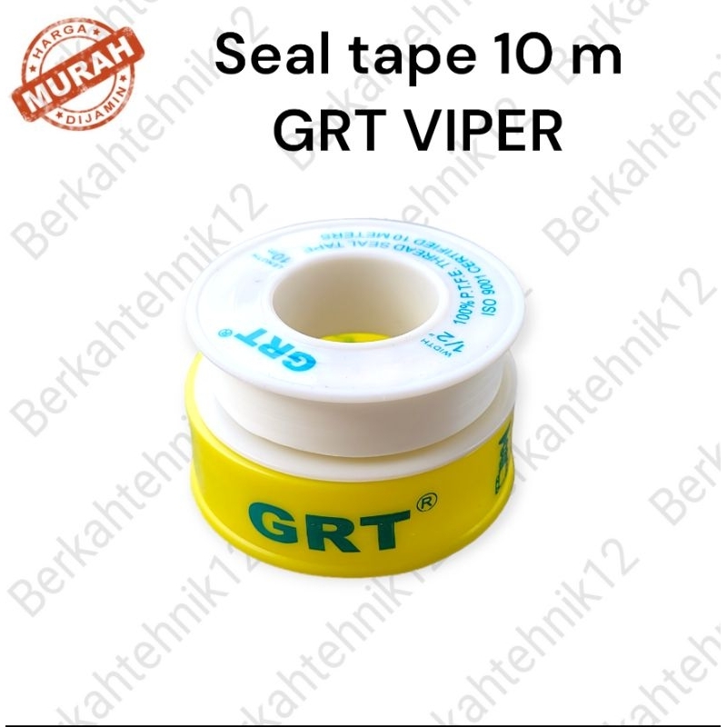 Jual SEAL tape sambungan kran lem paralon viper 10m | Shopee Indonesia