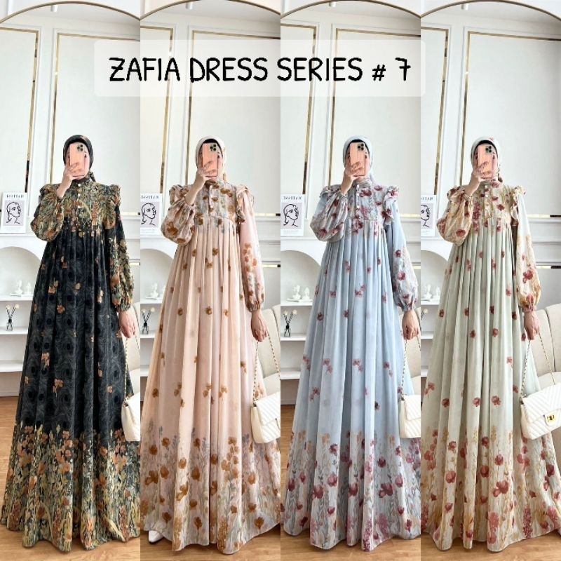 Jual Aya gallery ZAFIA dress series gamis premium original by glamz ...