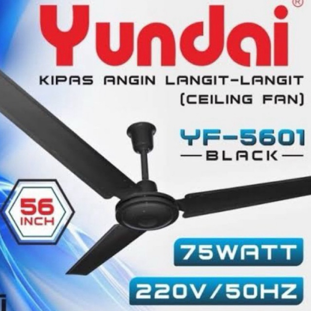 Jual ceiling fan 56 inch murah yundai nagoya advance | Shopee Indonesia