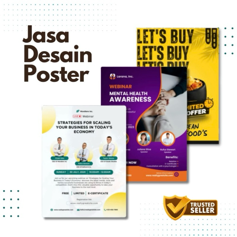 Jual Jasa Desain Poster | Shopee Indonesia