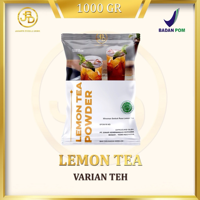 Jual JBD / Lemon Tea Powder / Jakarta Bubble Drink | Shopee Indonesia