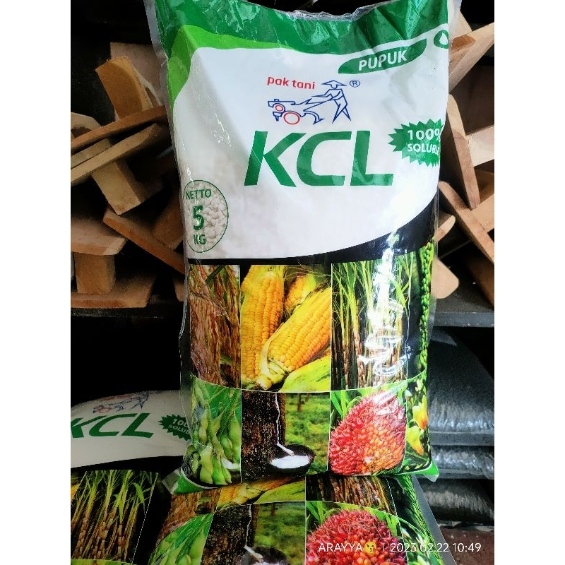 Jual PUPUK KCL PAK TANI KEMASAN 5 KG ORIGINAL NUTRISI TANAMAN KALIUM ...