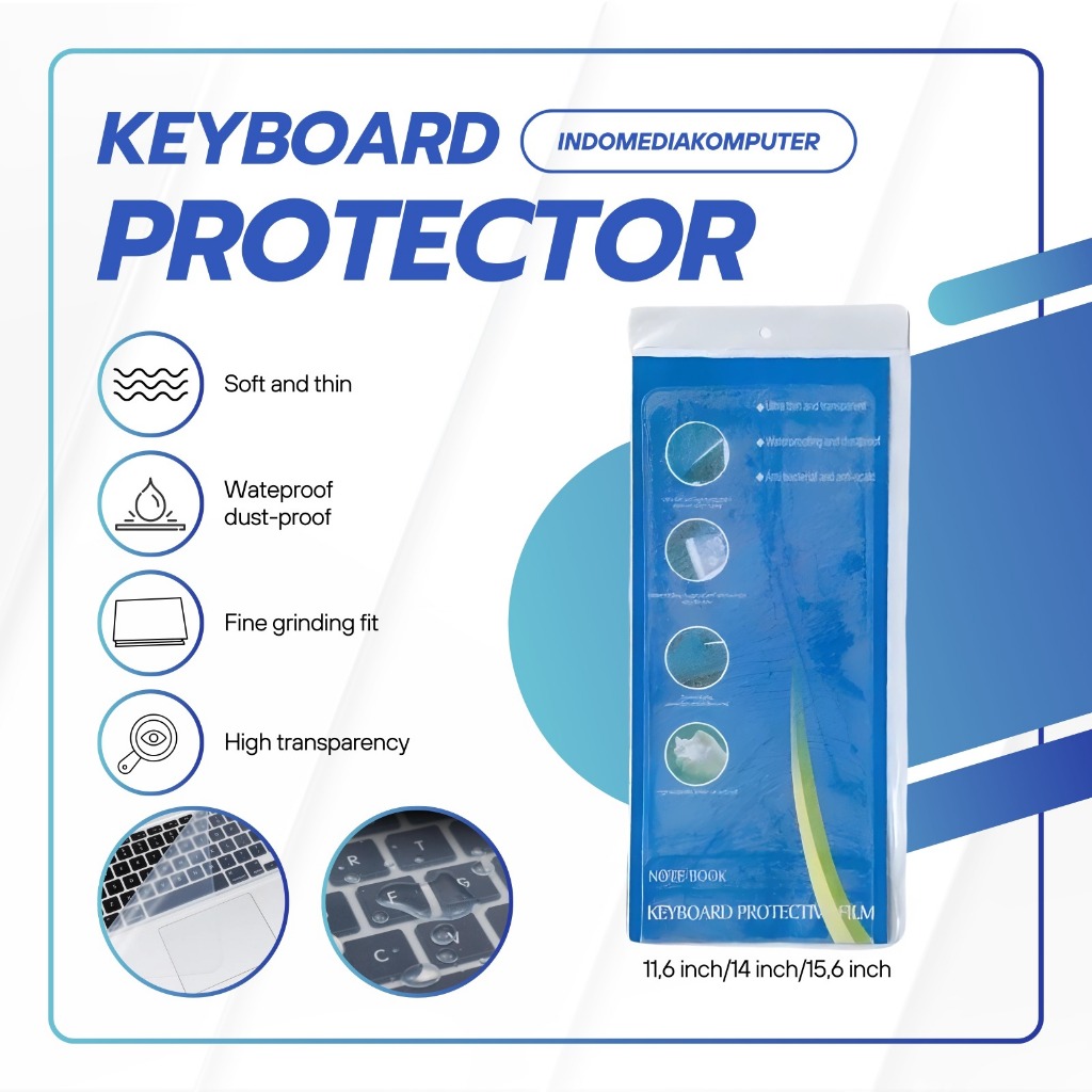 Jual Keyboard Protector Laptop Pelindung Keyboard Laptop Cover Keyboard ...