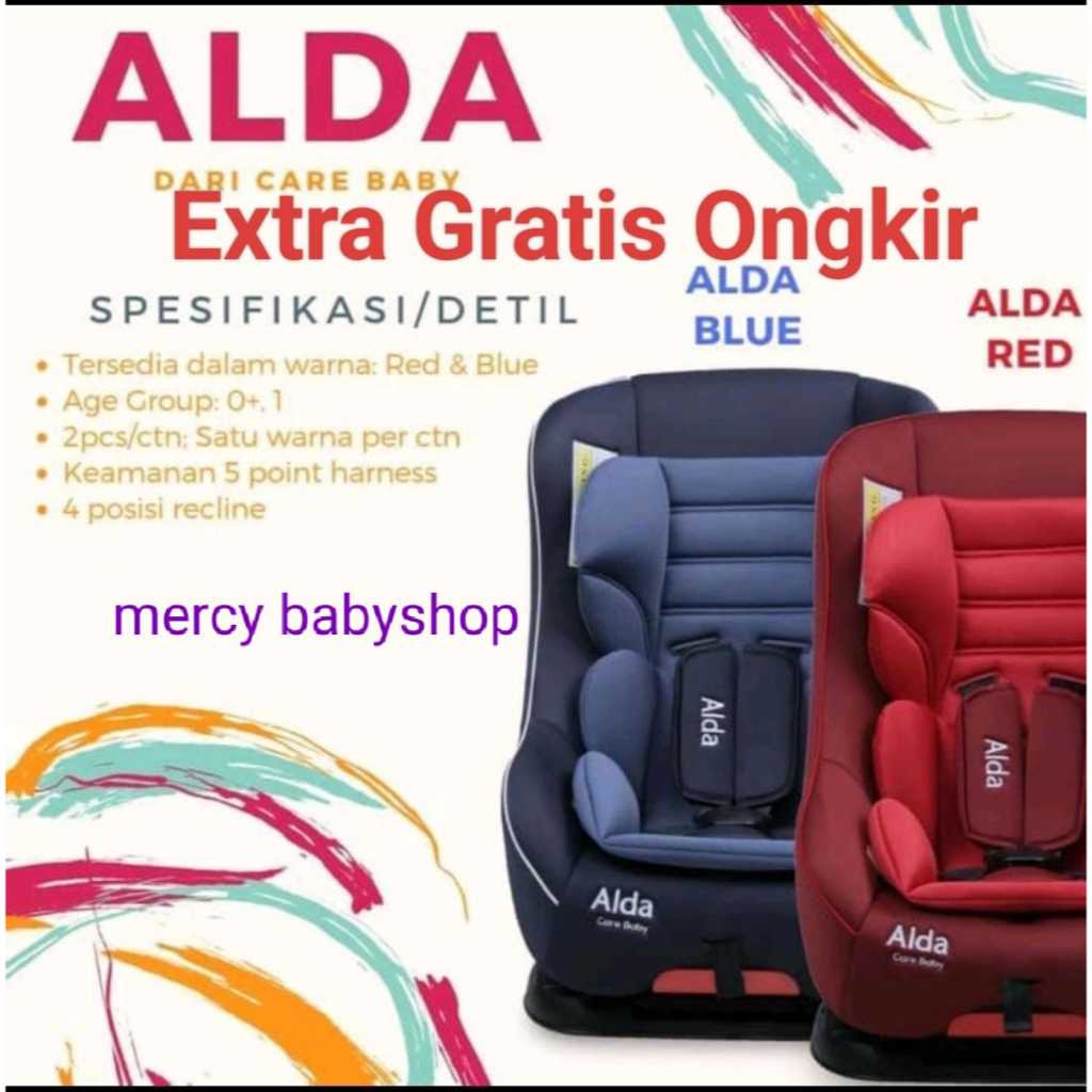Jual Carseat Alda | Car seat care baby Alda | dudukan bayi di mobil ...