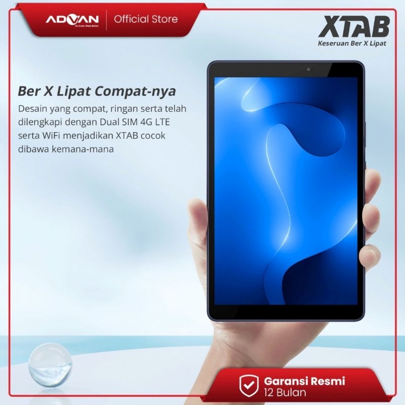 Jual Advan Xtab 4/64GB 8 Inch | Shopee Indonesia