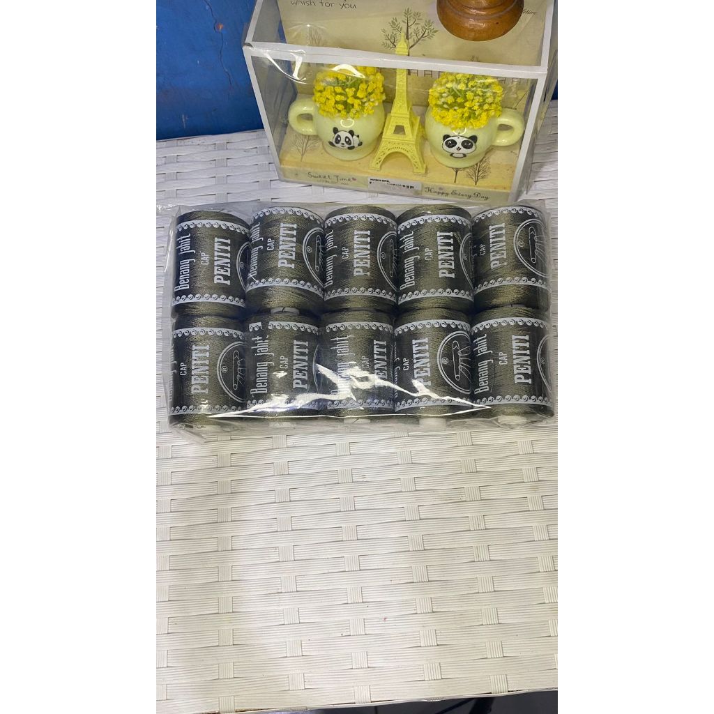 Jual Benang Jahit Nilon Cap Peniti No 30 / 1 Pack Isi Guling Benang ...
