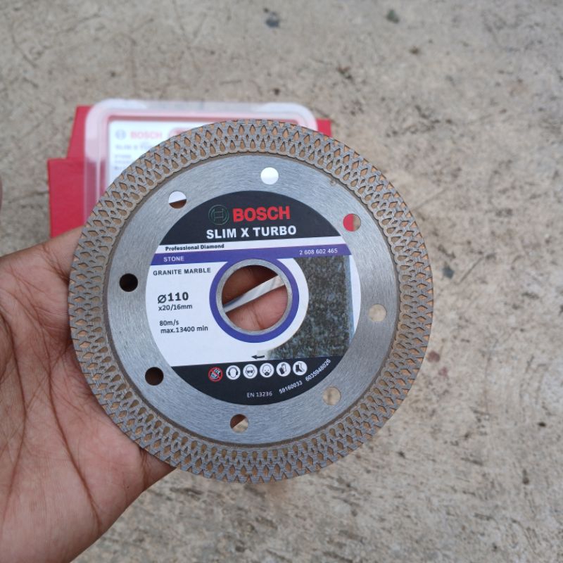 Jual BOSCH TURBO SLIM X TURBO Diamond Wheel - Mata Pisau Potong Granite ...