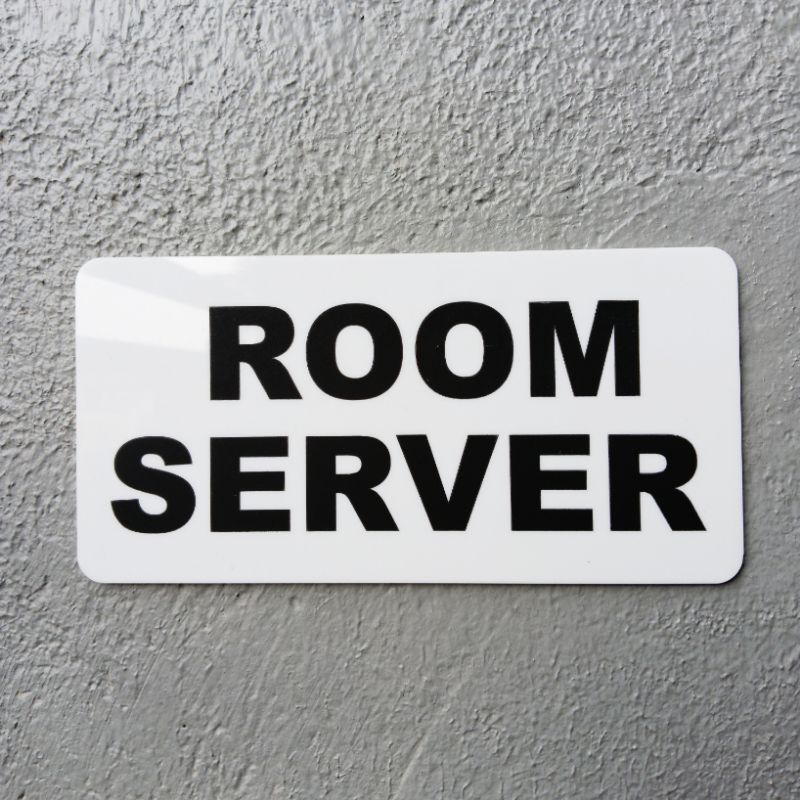 Jual sign board server room - sign ruangan server akrilik | Shopee ...