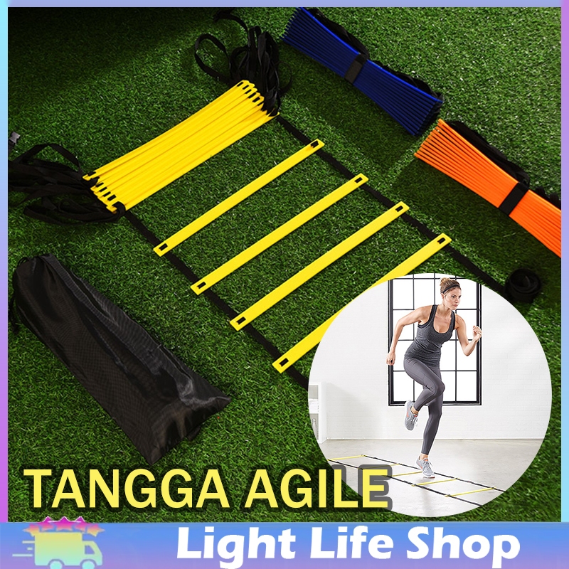 Jual Agility Ladder Drills Speed Tangga Kelincahan Ladder Futsal 6m 12 ...