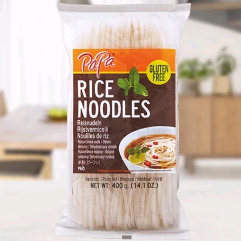 Jual Papa Rice Noodles 400g Bihun Beras kering Thailand | Shopee Indonesia