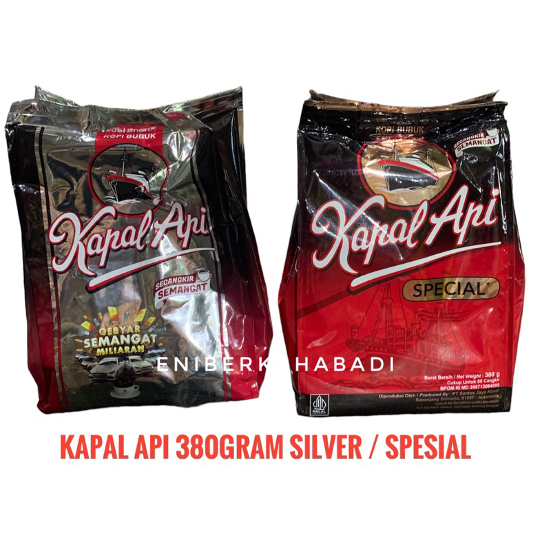Jual Kapal Api Silver 350 gr / Spesial 380 gr juni 2025 | Shopee Indonesia