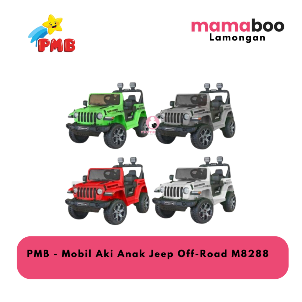 Jual PMB - Mobil Aki Anak Jeep Off-Road M8288 terbaru | Shopee Indonesia