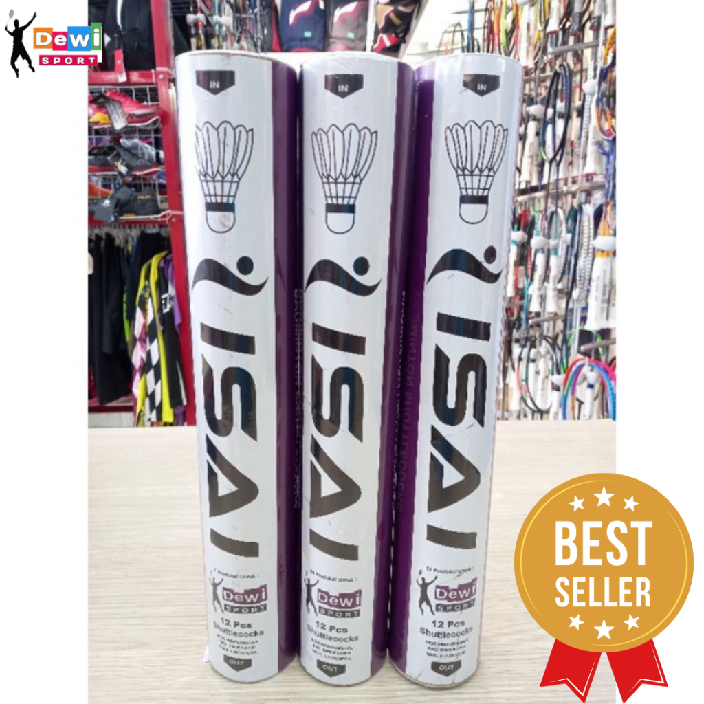 Jual SHUTTLECOCKS ISAI bola bulutangkis Cock ISAI | Shopee Indonesia