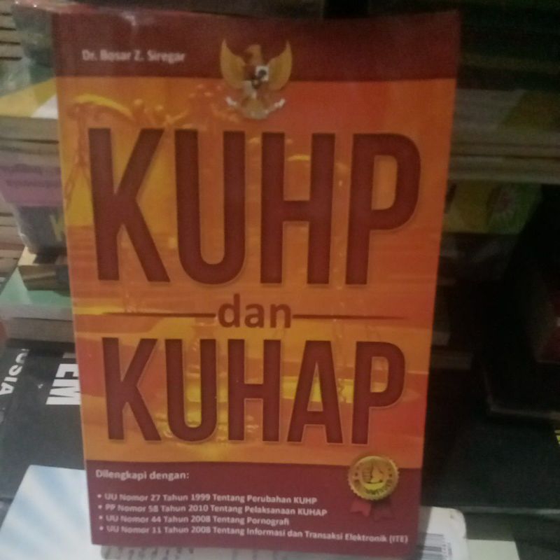 Jual BUKU KUHP DAN KUHAP ORIGINAL BEST SELLER | Shopee Indonesia