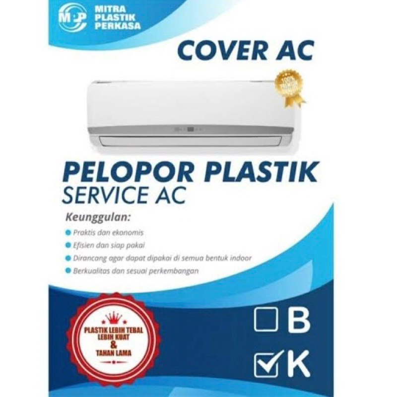 Jual Plastik Cuci AC Cover AC Mitra Plastik Perkasa 1/2 pk Hingga 2 pk ...