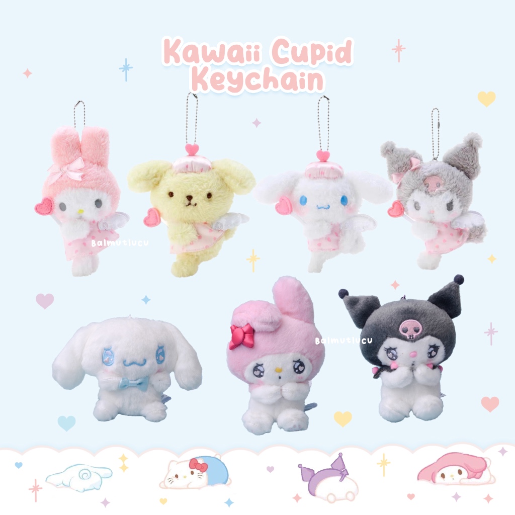 Jual BALMUTLUCU | Kawaii Cupid Cinnamoroll My Melody Kuromi Mini Doll ...