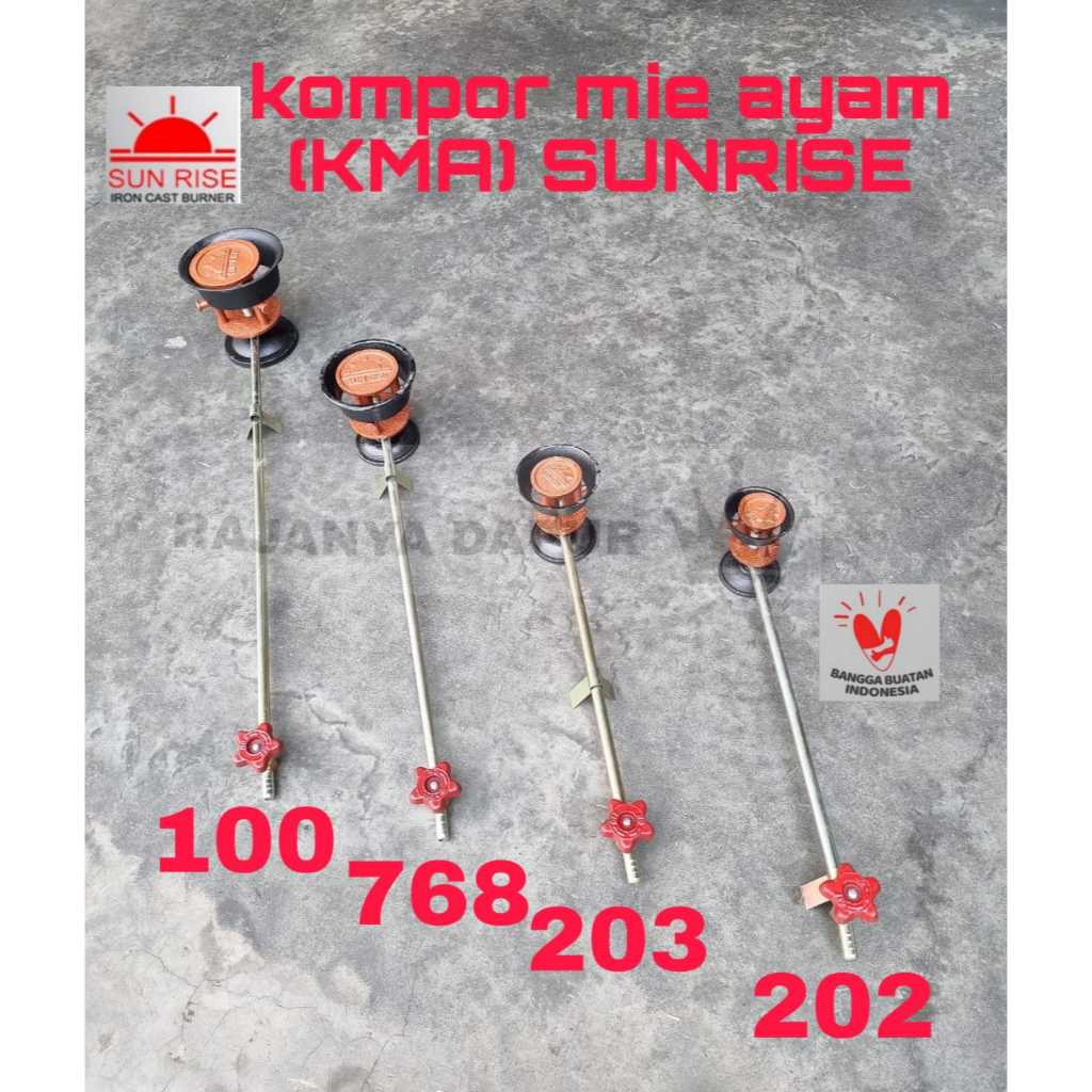 Jual Kompor jos mie ayam SUN RISE 202 203 berSNI - kompor nasi goreng ...
