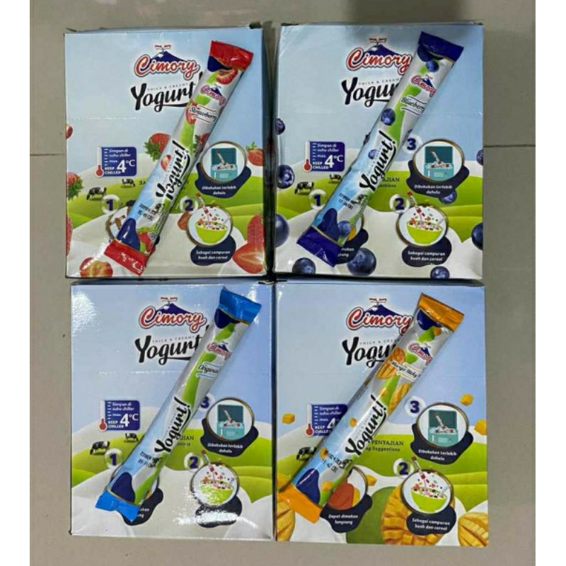 Jual cimory yogurt stik 40g 1box isi 25pcs | Shopee Indonesia