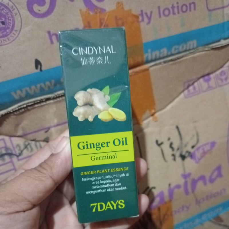 Jual CINDYNAL GINGER OIL SERUM PENUMBUH RAMBUT 30 ml | Shopee Indonesia
