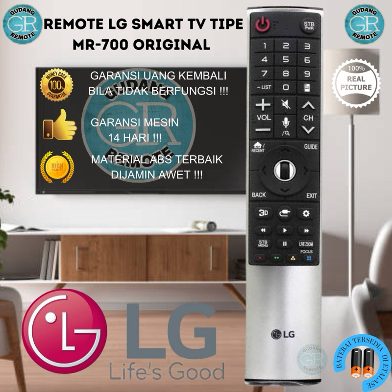 Jual Remote Remot TV LG Smart Magic MR-700 Original Asli | Shopee Indonesia