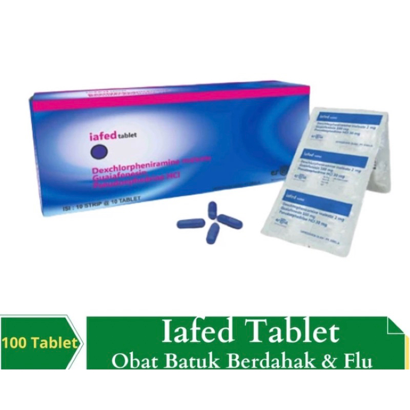Jual PER lAFED PER STRIP- Obat Batuk Berdahak, Flu & Alergi PER STRIP ...