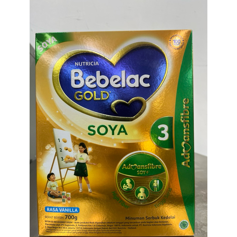 Jual BEBELAC GOLD 3 SOYA 700G EXP 2026 | Shopee Indonesia