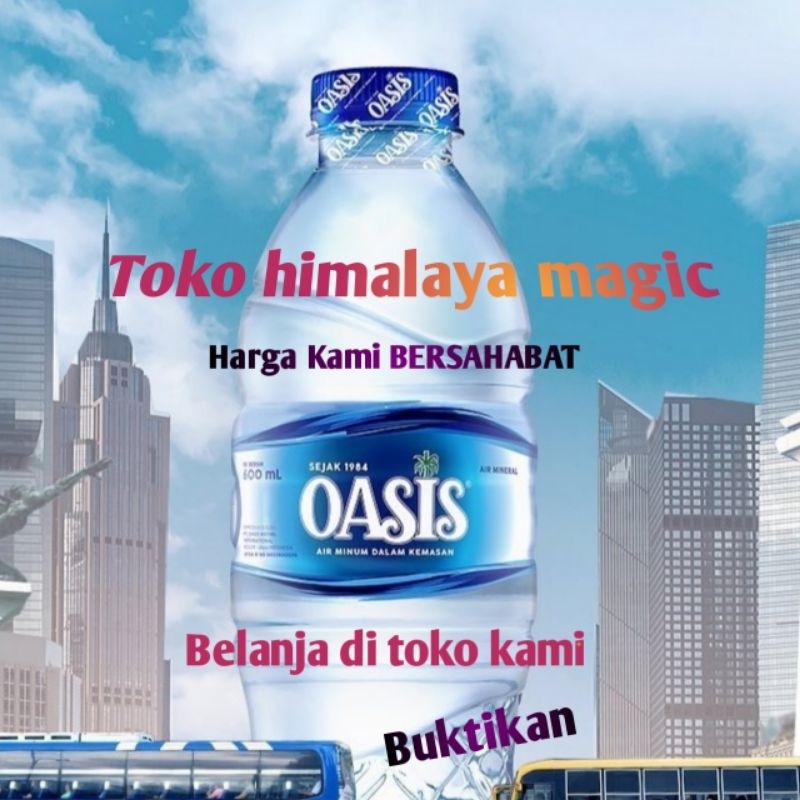 Jual OASIS Kemasan botol 600 ML | Shopee Indonesia