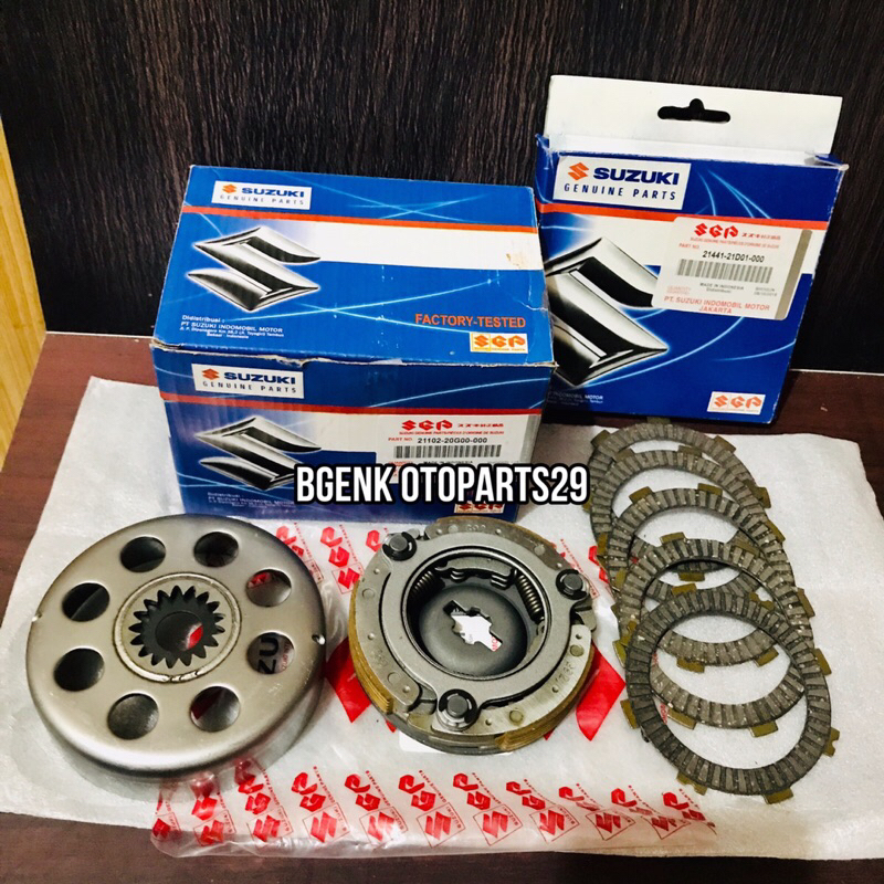 Jual MANGKOK KOPLING+GANDA ASSY+PLAT KOPLING SUZUKI SHOGUN 110R/SHOGUN 110 LAMA KEBO | Shopee ...
