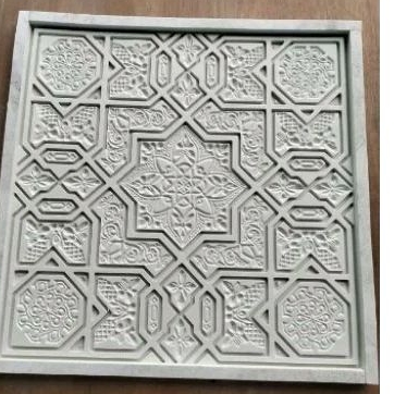 Jual cetakan ornamen dinding masif 50x50 cm dan 30x30 cm bahan spon eva ...