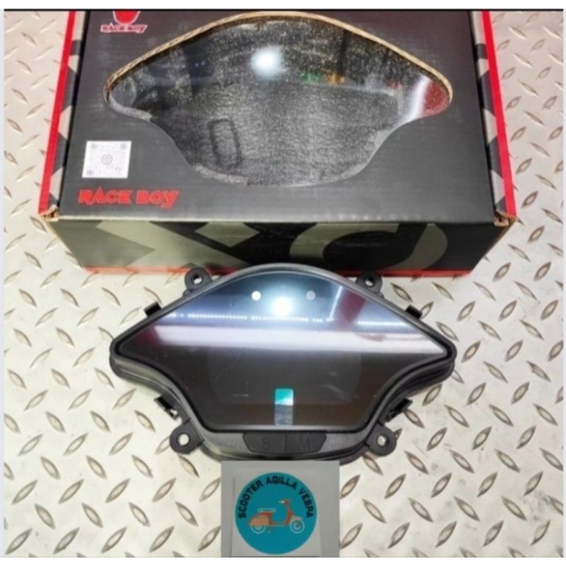 Jual Speedometer TFT Speedo Digital RACE BOY Vespa Sprint Primavera ...