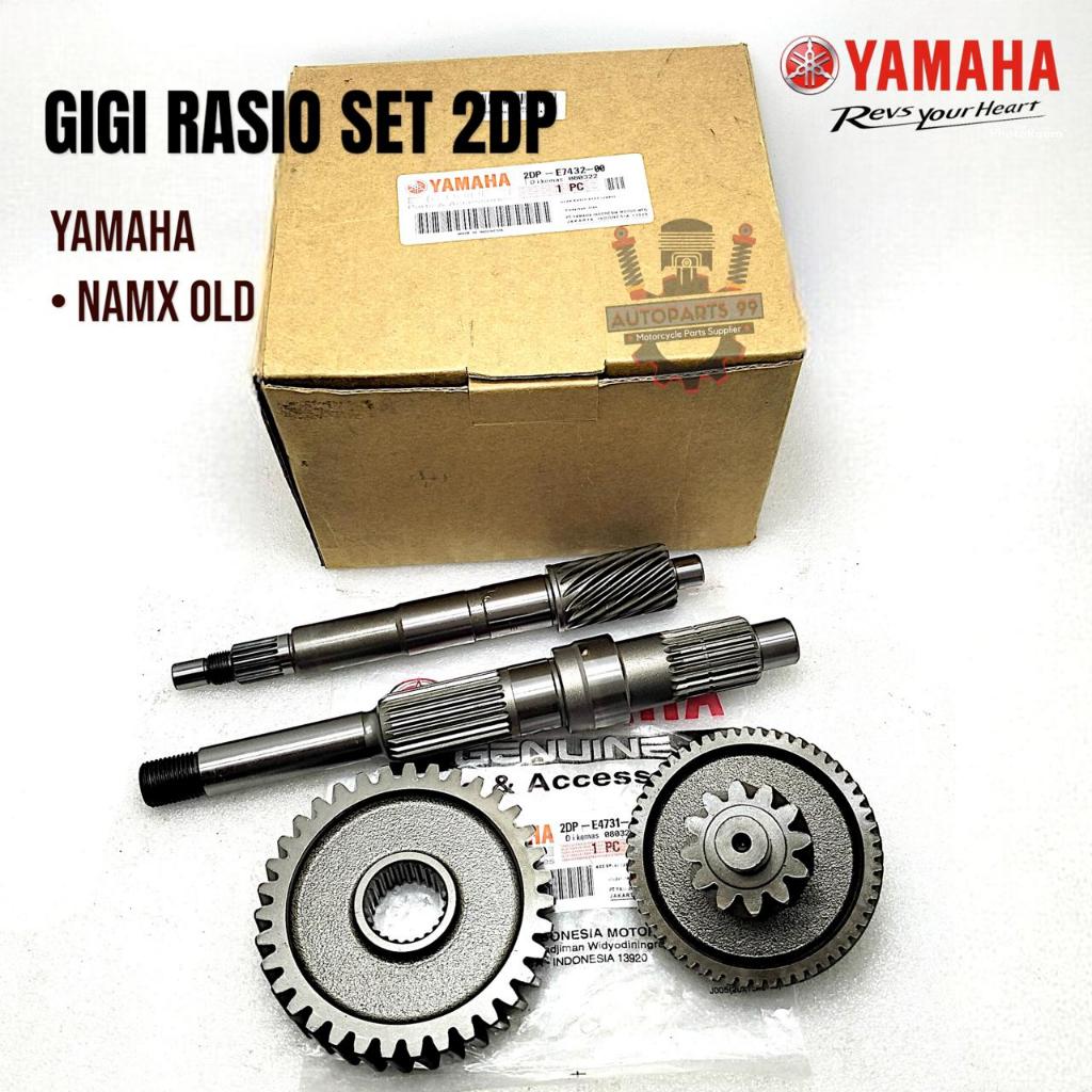 Jual Gigi Rasio Set Yamaha NMAX Old Lama Original Gir Rasio Set 2DP ...
