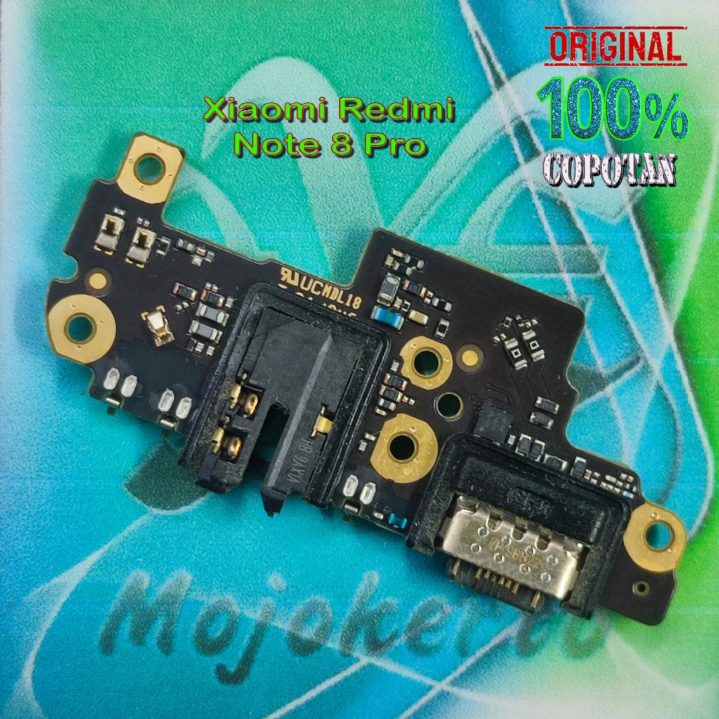 Jual Xiaomi Redmi Note 8 Pro Papan konektor cas / PCB UI board charger ...