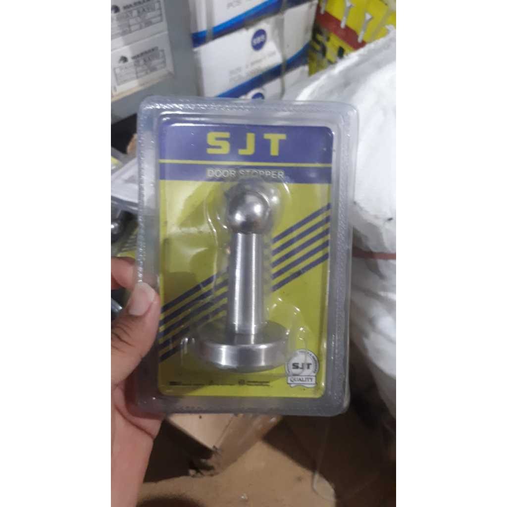Jual Penahan pintu magnet magnetic door stopper holder stainless steel ...