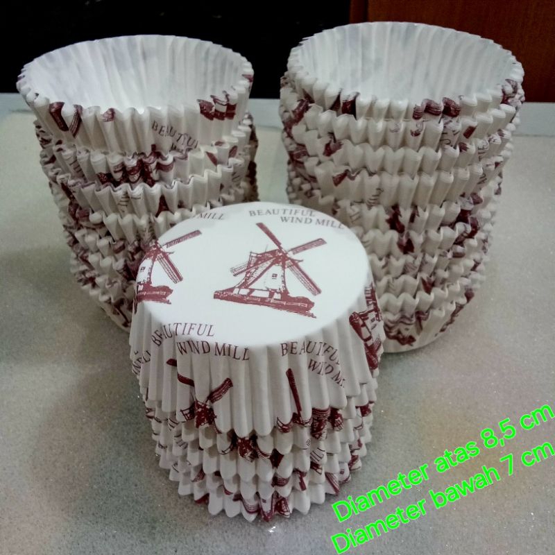 Jual CUP ROTI BULAT DIAMETER 7 CM ISI 20 PCS | Shopee Indonesia