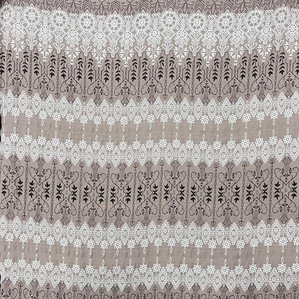 Jual Kain Rayon Cey Crinkle Airflow Motif Etnik Premium 1 Meter - Lo ...