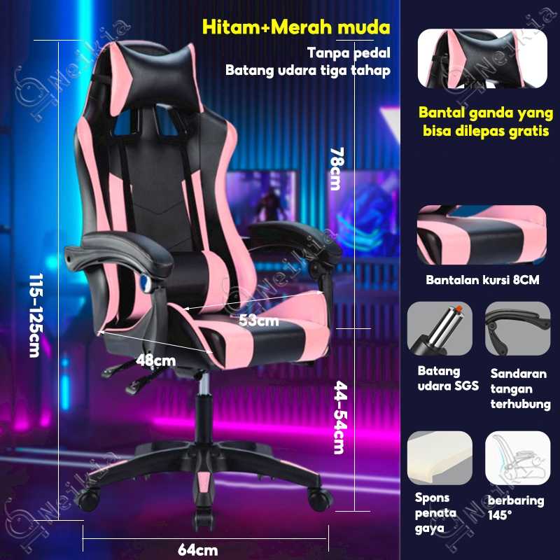Jual Kursi Gaming Gaming Chair Kursi Video Game Kursi Santai Kursi ...
