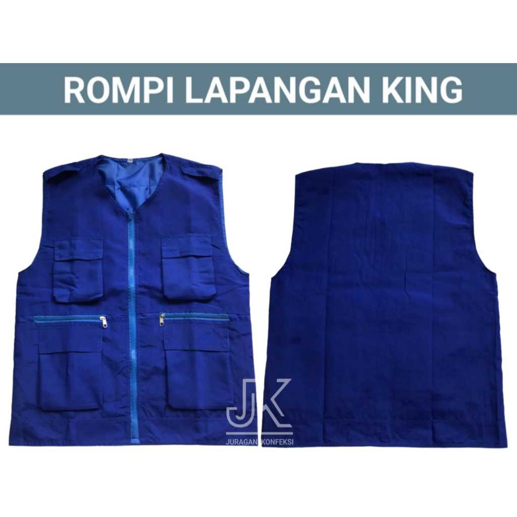 Jual Rompi Lapangan King - Rompi Lapangan Outdoor multifungsi - Rompi ...