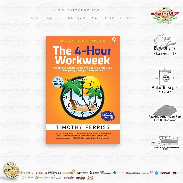 Jual BUKU THE 4-HOUR WORKWEEK EDISI LENGKAP & TERBARU - Penulis ...